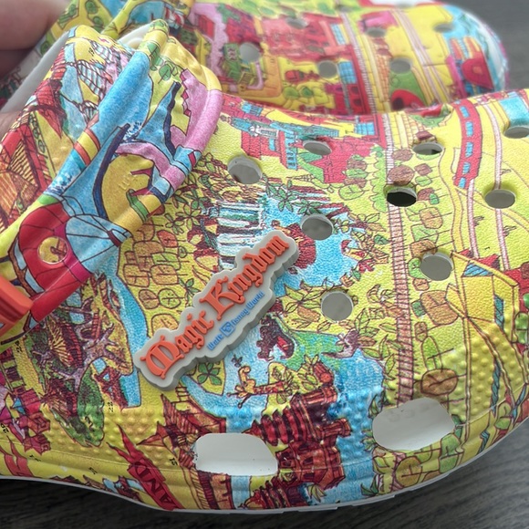 CROCS | Shoes | Disney Vault Collection Crocs Walt Disney World Map ...